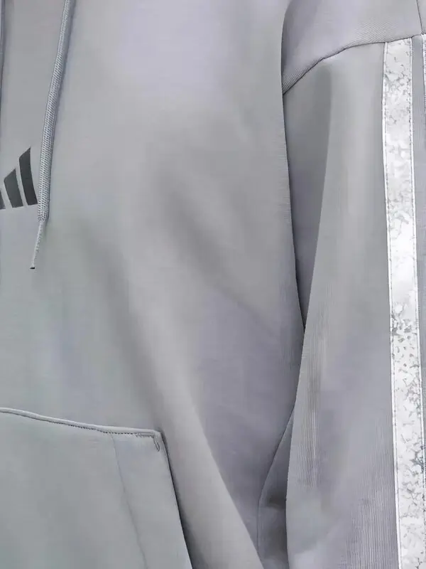 Adidas Logo Stripe Hoodie
