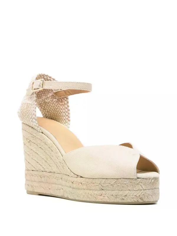 CastaÑer Bianca Peep-toe Espadrilles