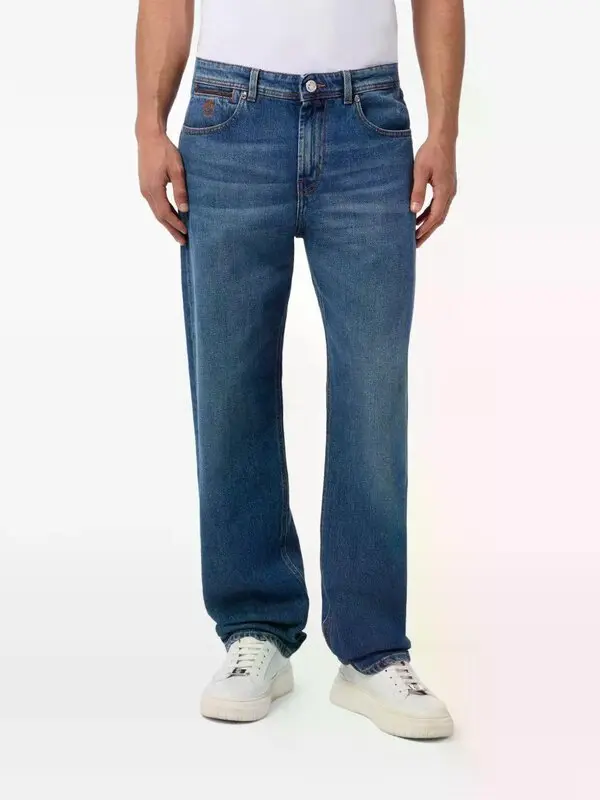 BILLIONAIRE Button-fastening Jeans