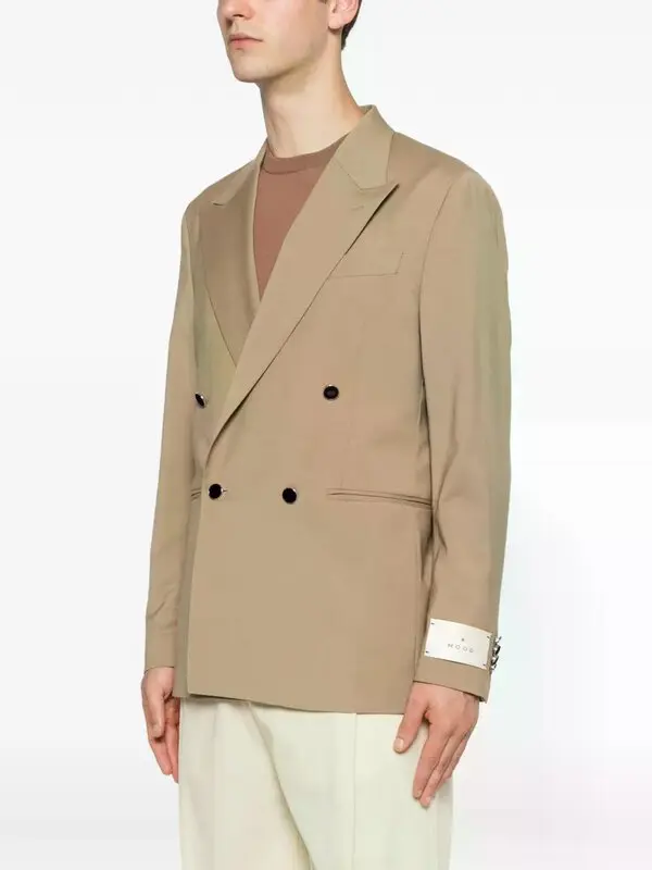 MANUEL RITZ Double-breasted Blazer - Neutrals