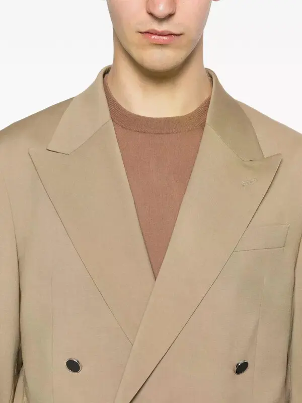 MANUEL RITZ Double-breasted Blazer - Neutrals