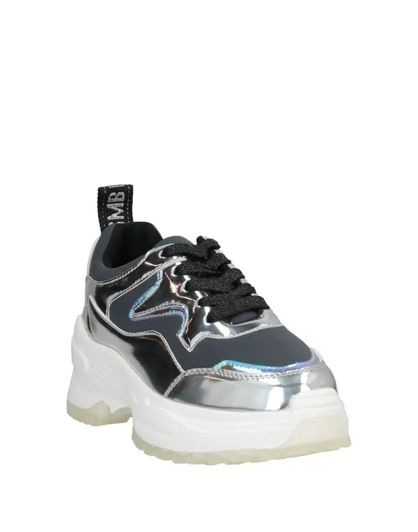 Save My Bag Chunky Lug Sole Sneakers - Grey