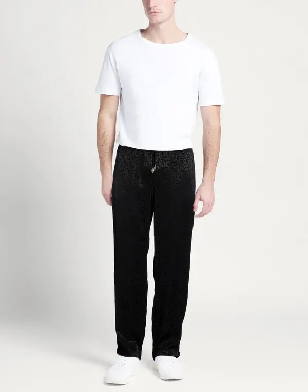 Just Cavalli Jacquard Logo-print Viscose Pants