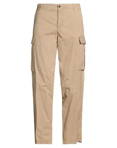Tommy Hilfiger Cargo Pants In Cotton And Elastane - Beige