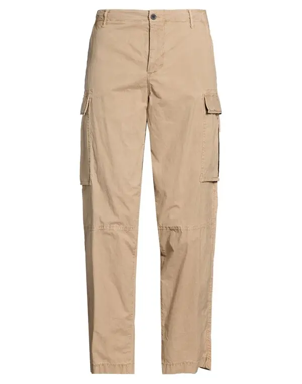 Tommy Hilfiger Cargo Pants In Cotton And Elastane - Sand
