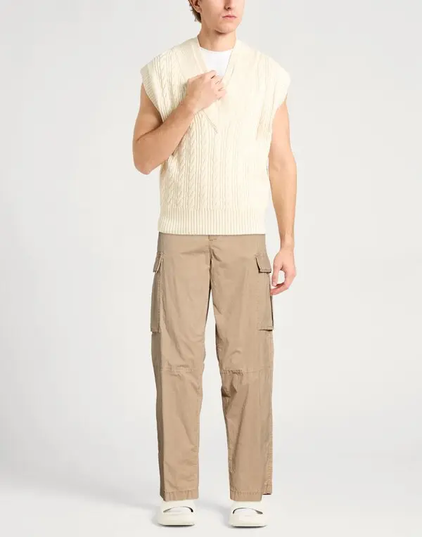 Tommy Hilfiger Cargo Pants In Cotton And Elastane - Sand