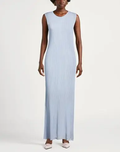 FISICO Maxi Dress In Viscose And Polyester - Blue