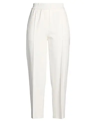 Peserico Relaxed Fit Jersey Trousers - White
