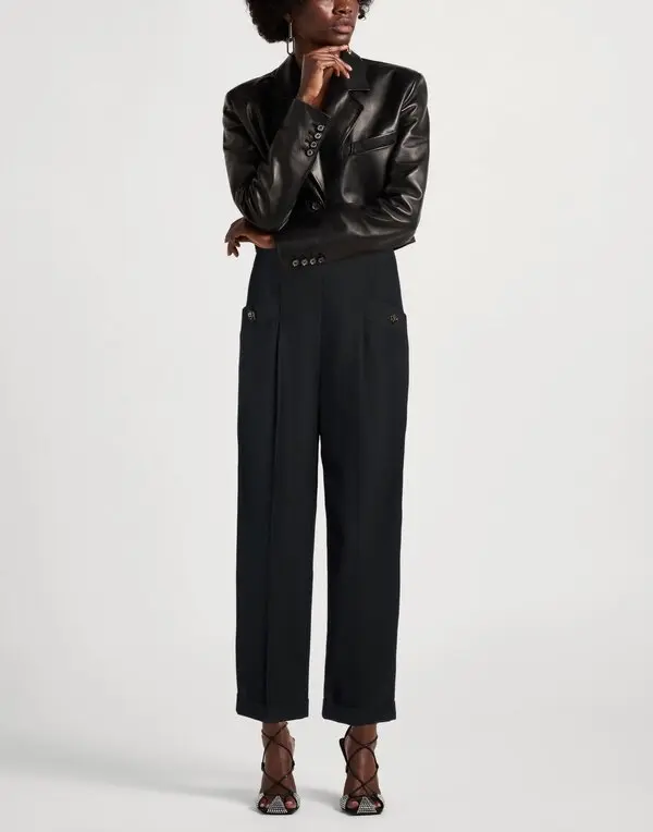 Sandro Straight-leg Twill Pants