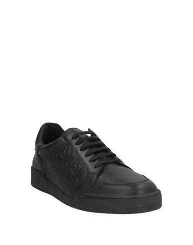 Sandro Low-top Leather Sneakers - Black