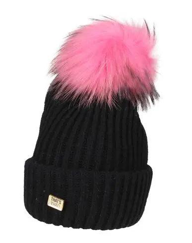 THAT'S ꓯHAT Wool And Cashmere Beanie - Black