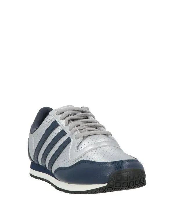 Adidas Leather Low Top Sneakers - Blue