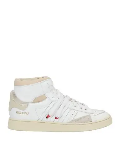 HIDNANDER Sneakers Size Leather - White