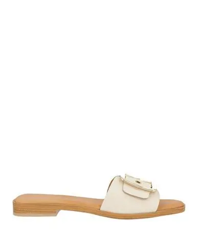 NILA & NILA Ivory Leather Sandals - White
