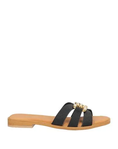 NILA & NILA Sandals Size Synthetic Material - Black