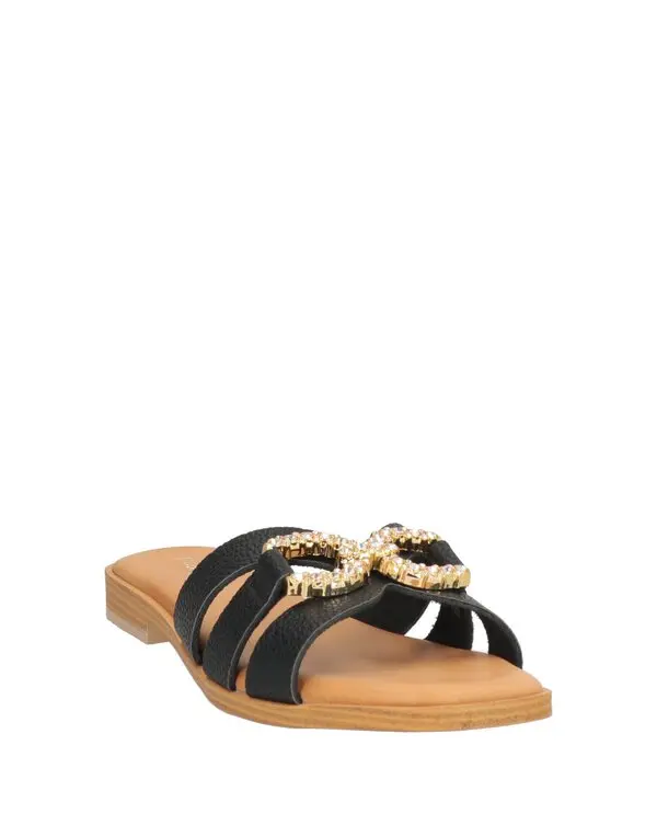 NILA & NILA Appliqued Sandals