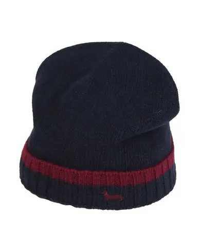 HARMONT & BLAINE Wool And Cashmere Beanie - Blue