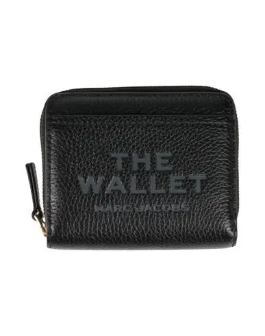 Marc Jacobs Wallet Cow Leather, Polyurethane, Cotton - Black