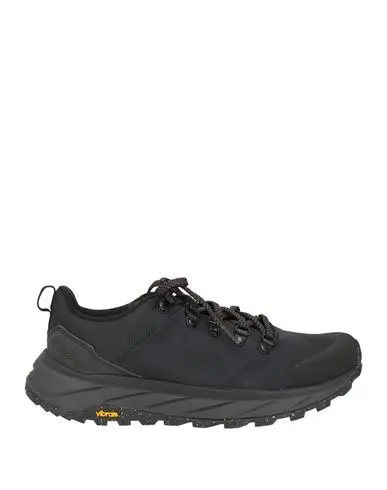 JACK WOLFSKIN Mauve Leather And Textile Fiber Hiking Boots - Black