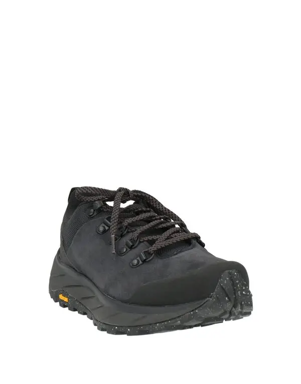 JACK WOLFSKIN Mauve Leather And Textile Fiber Hiking Boots - Black