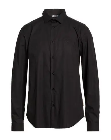 Just Cavalli Shirt Size Cotton - Black