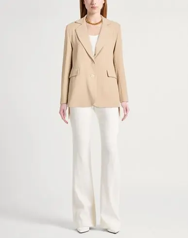 KAOS Single-breasted Blazer With Fringes