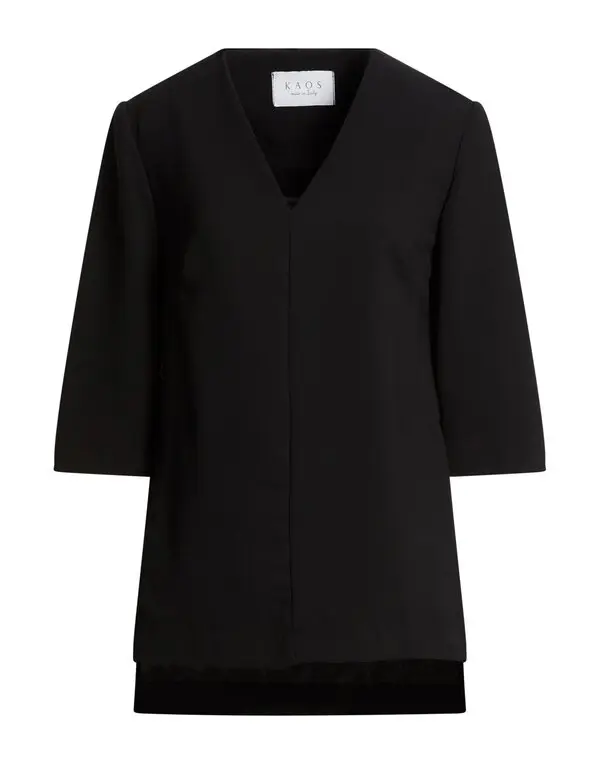 KAOS Crepe Top With 3/4 Sleeves