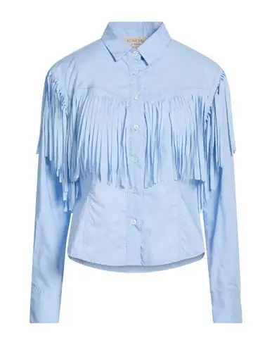 KAOS Shirt With Fringes - Blue