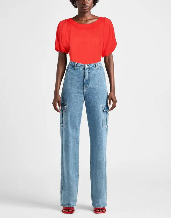 KAOS Woven Top - Tomato Red