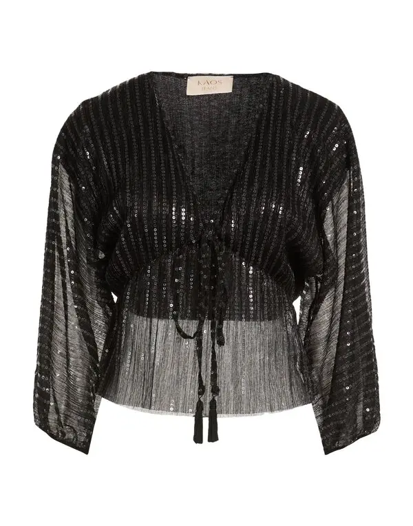 KAOS Metallic Sequined Top