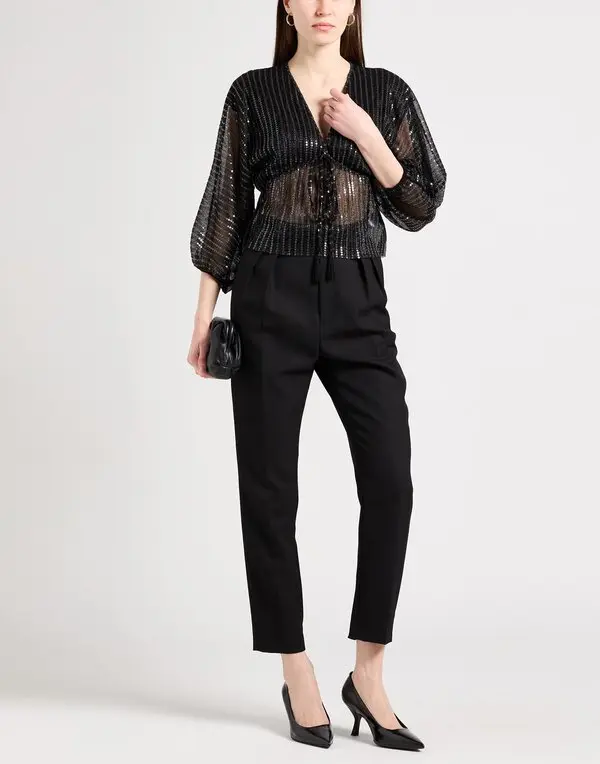 KAOS Metallic Sequined Top