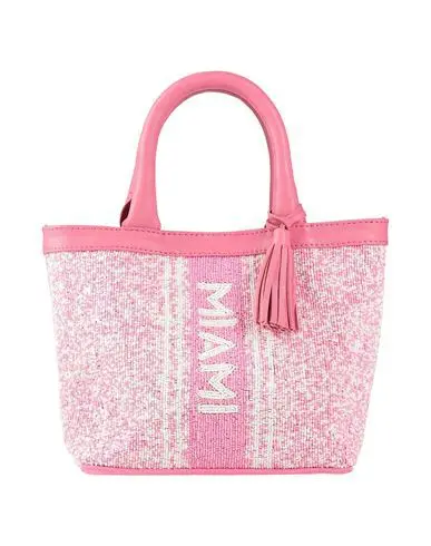 DE SIENA Textile Fiber Handbag - Pink