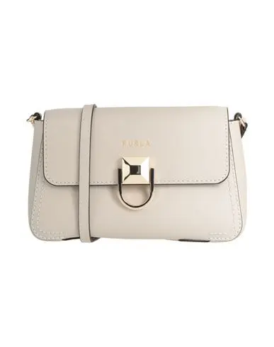 Furla Cross-body Flap Bag - Grey