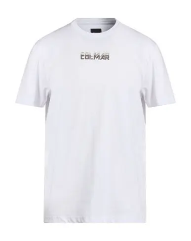 COLMAR T-shirt Size Polyester, Cotton - White