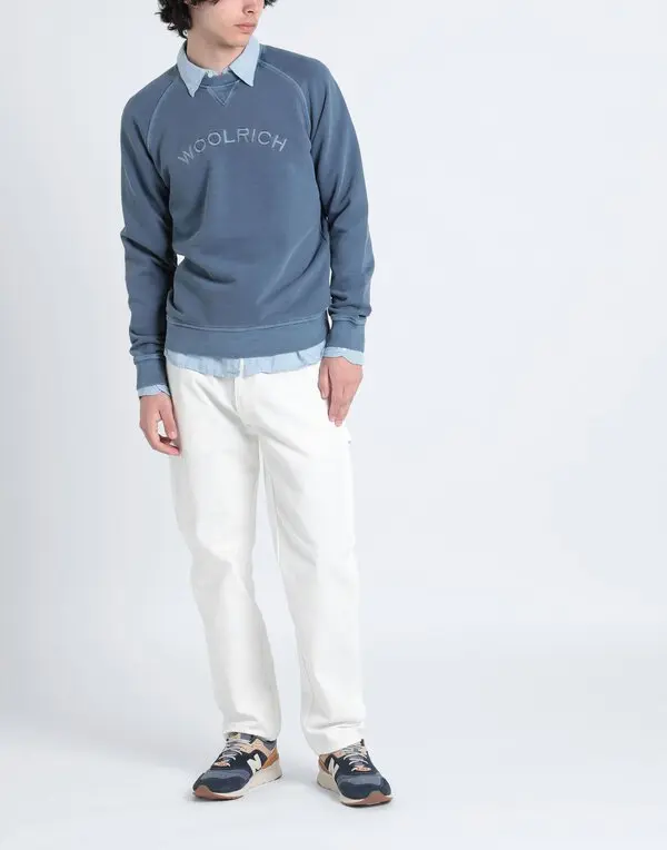 Woolrich Varsity Crewneck Sweatshirt - Blue