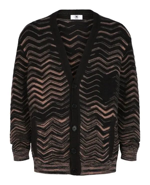 Givenchy Chevron Knit Cardigan
