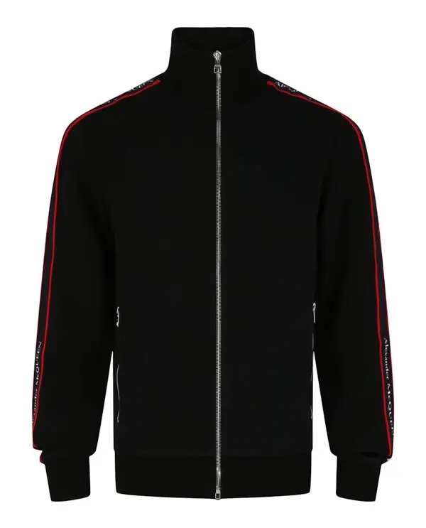 Alexander McQueen Logo Tape Track Jacket