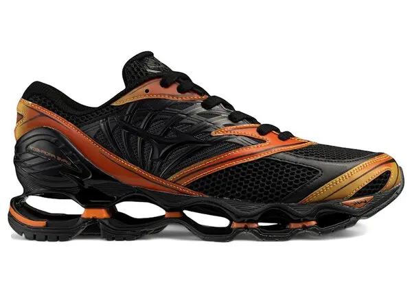 Mizuno Wave Prophecy Long Sleeve Tokyo Drift Pack - Black Sand/sunset