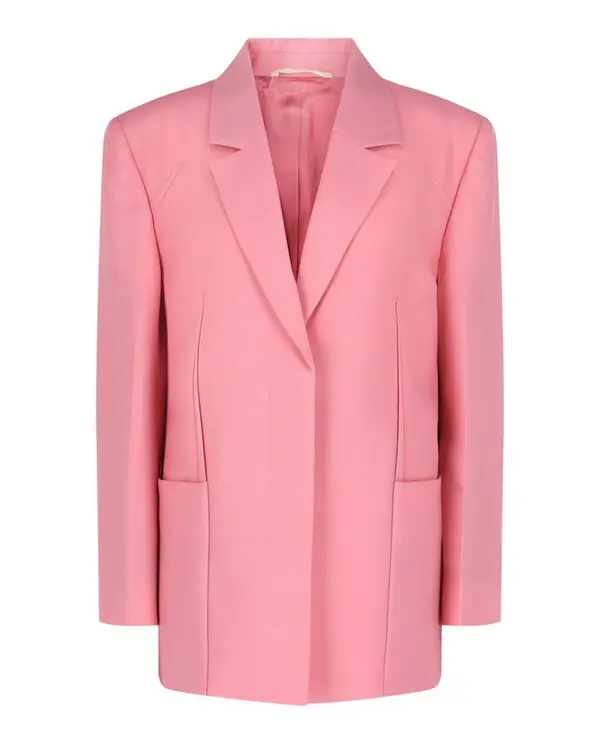 Alexander McQueen Oversized Blazer - Bright Pink