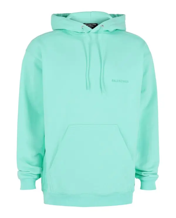 Missoni Embroidered Logo Hoodie - Mint
