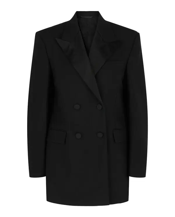 Bally Double Breasted Jacket - Black