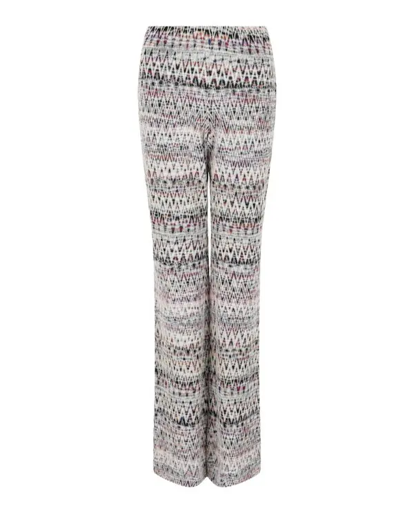 Missoni Zig Zag Flared Leg Pants - Multicolor