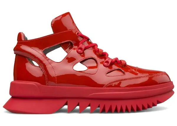 Camper Rex Ankle Boots - Red