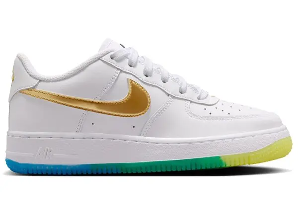 Nike Air Force 1 Low Fc World Cup Sneakers - White/soar/sonic Yellow