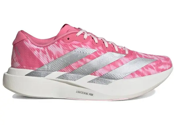 Adidas Adizero Evo Sl Woven - Pink Fusion/silver Metallic/clear Pink