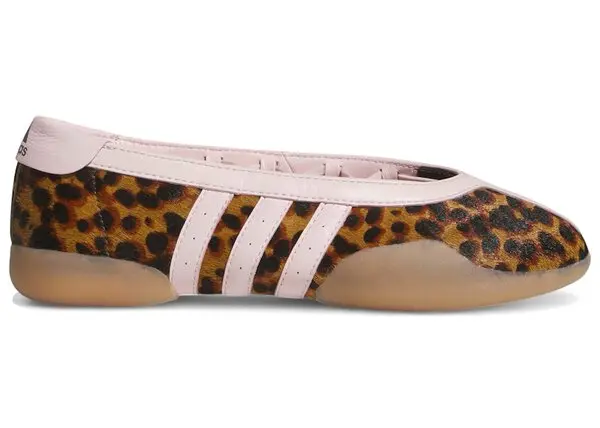 Adidas Taekwondo Mei Ballet Leopard Print - Brown/clear Pink/gum