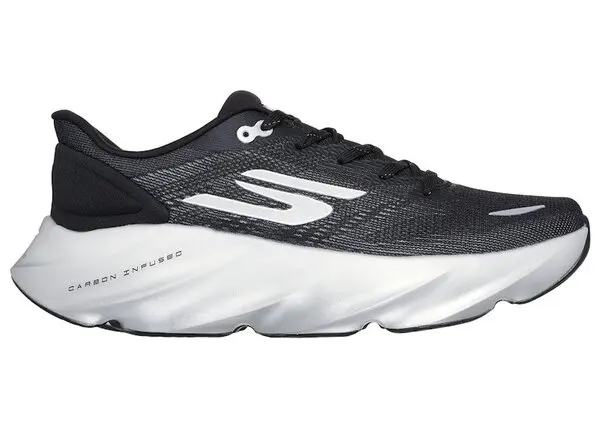 Sketchers Aero Burstin Sneakers - Black/white