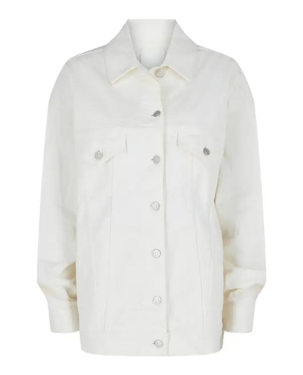 Missoni Oversized Denim Jacket - White