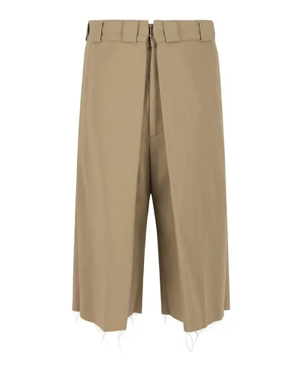 Givenchy Pleated Chino Shorts - Beige