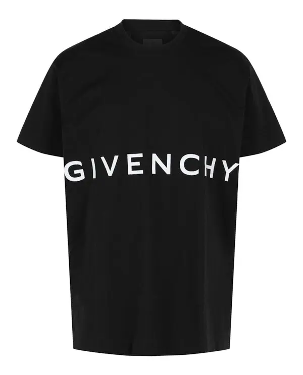 SLOWEAR Oversized 4g Logo T-shirt - Black